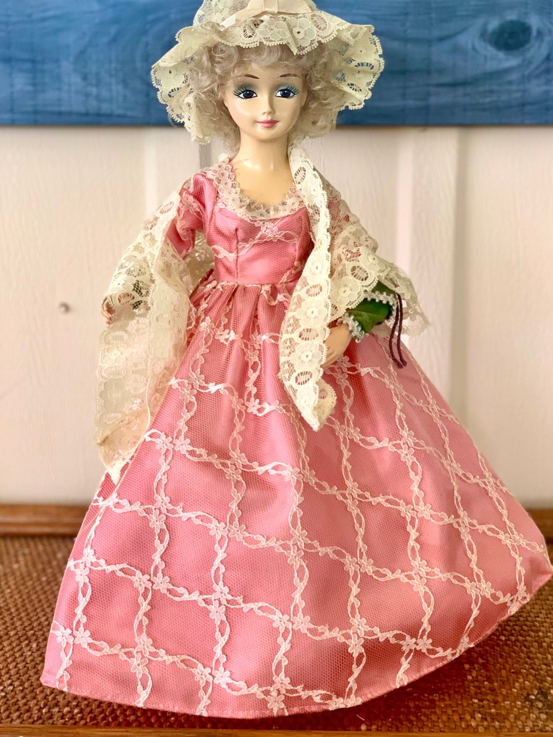 1986 Brinn First Lady Doll, Martha Washington / 1980s Porcelite Doll ...