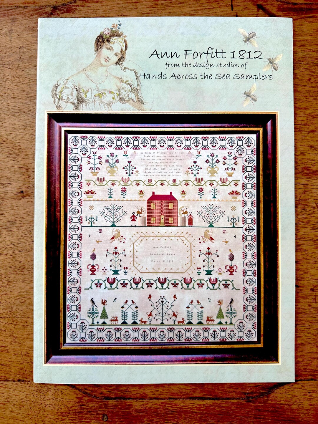 Antique Reproduction Sampler Pattern From Hands Across the Sea: Ann ...