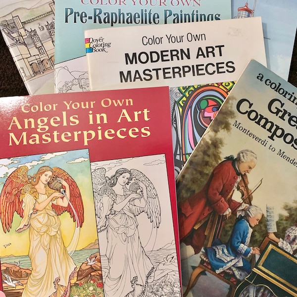 Adult Coloring Books - Etsy