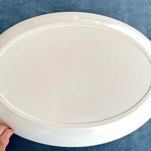 Classic Vintage Melamine Turkey Platter / 21" Wide / Vintage Plastic ...