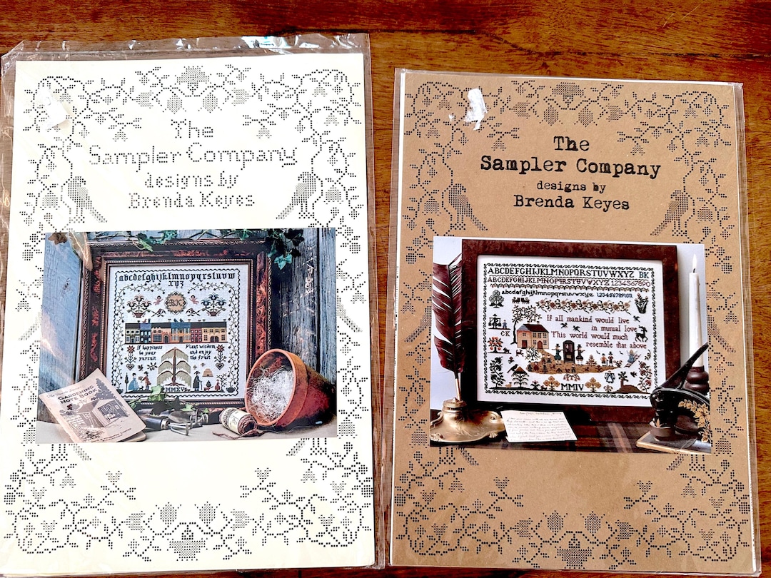 Two the Sampler Company Sampler Graphs With Instructions by Brenda ...