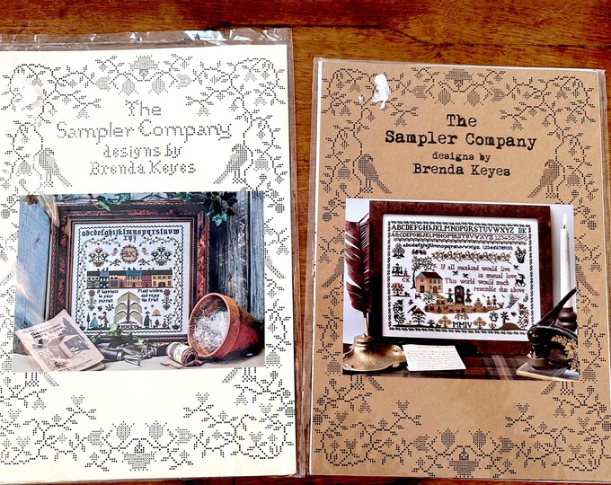 Two the Sampler Company Sampler Graphs With Instructions by Brenda ...