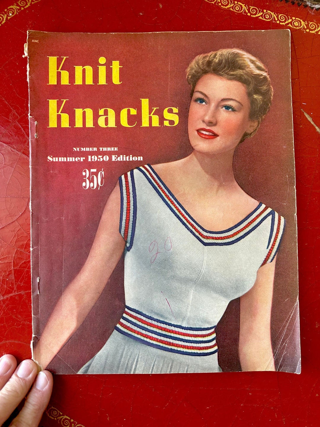 1950 "knit Knacks" Knitting Pattern Magazine for the Whole Family - Etsy