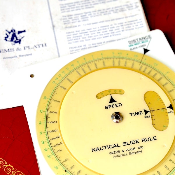 Nautical Slide Rule - Etsy