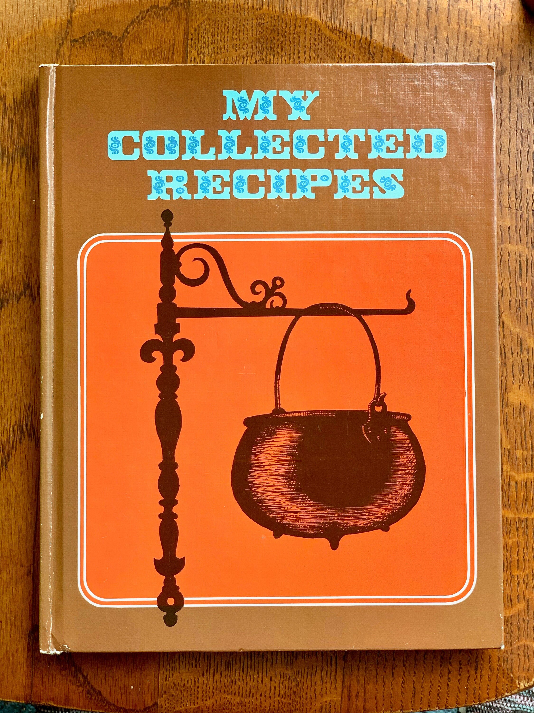 Vintage Recipe Book Cover