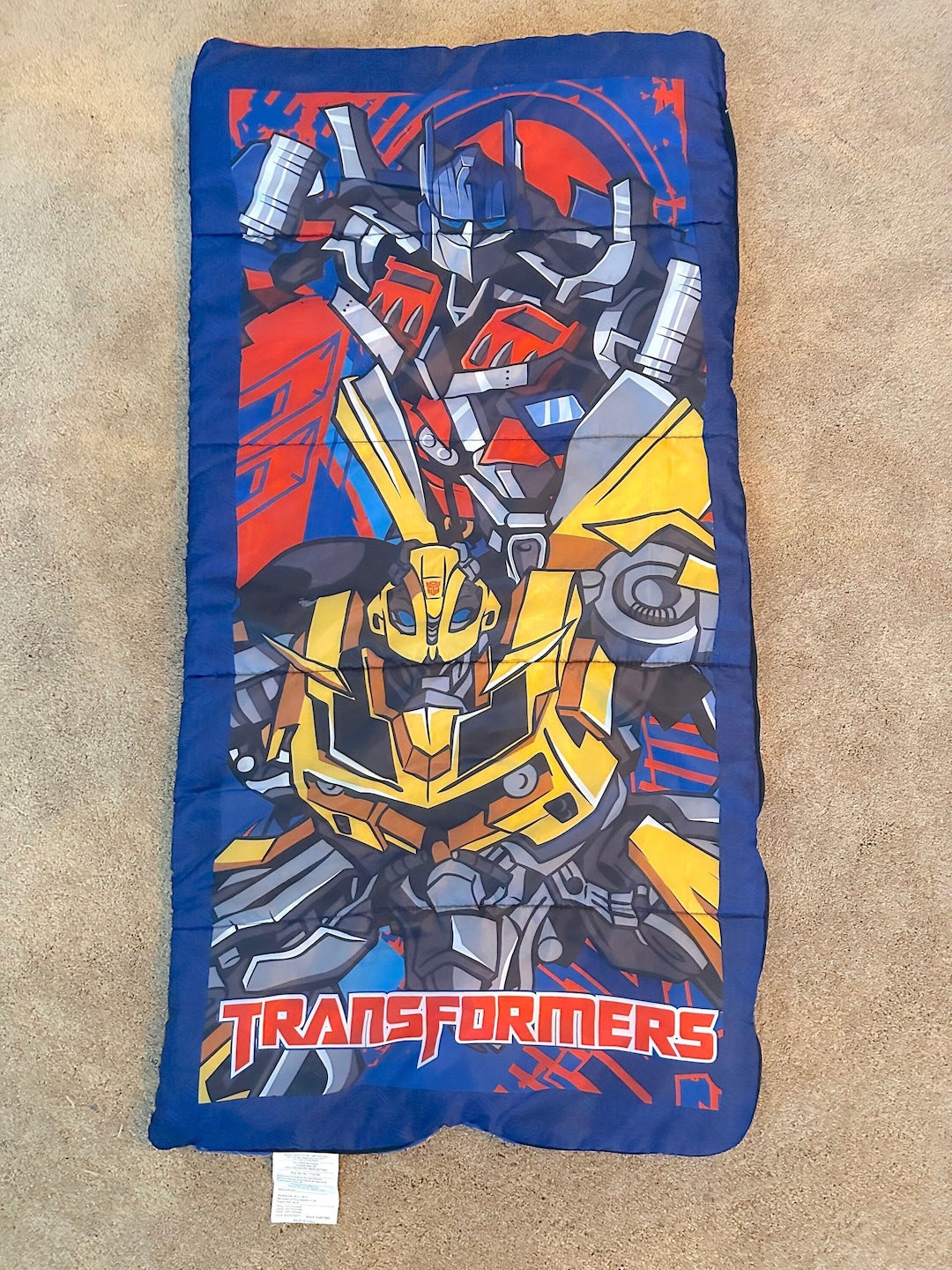 Vintage Transformers Sleeping Bag - Etsy