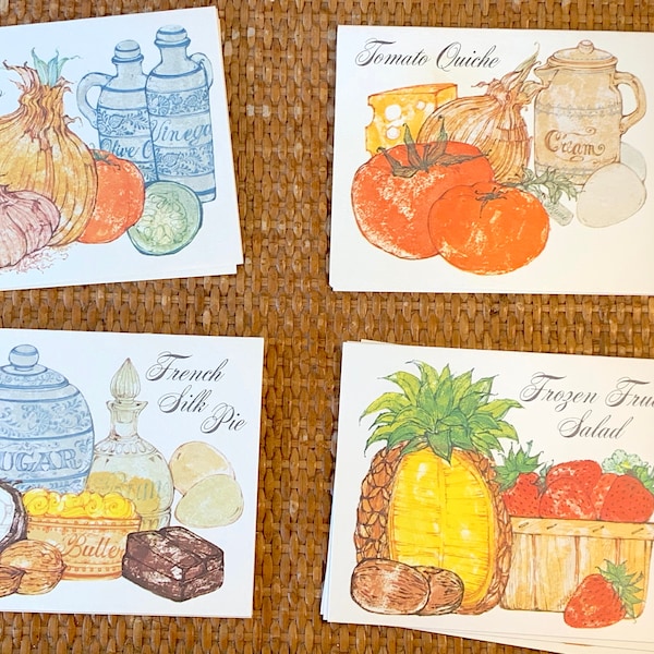 Retro Recipe Box - Etsy