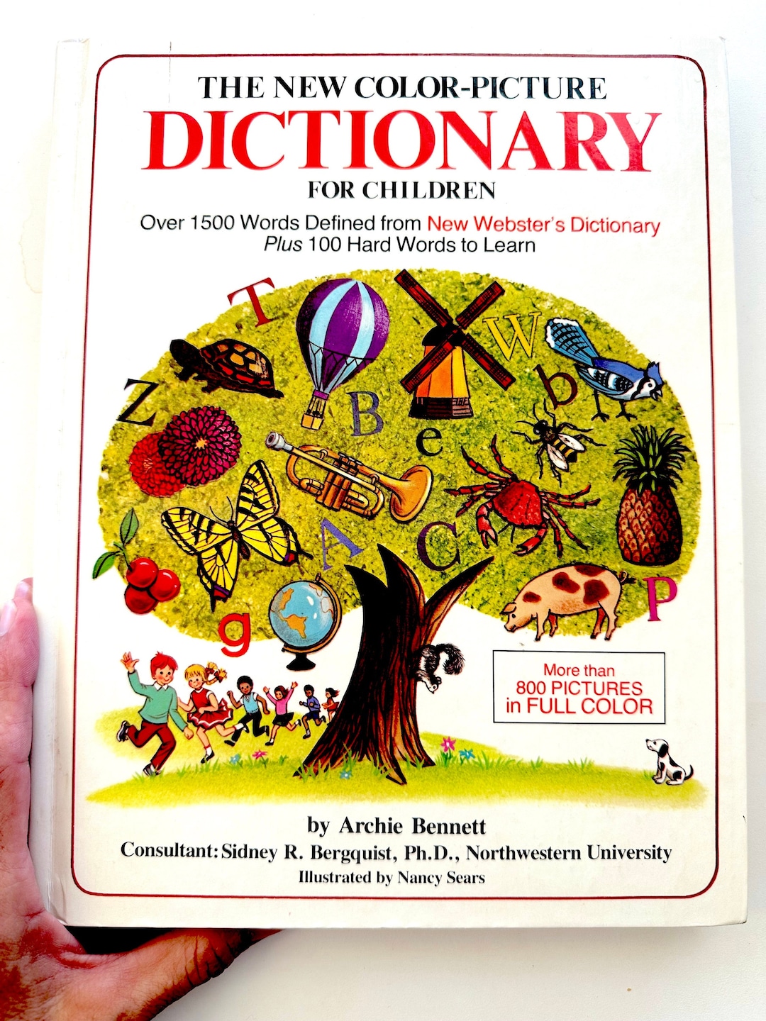 Vintage Children's Dictionary: "the New Color-picture Dictionary for ...