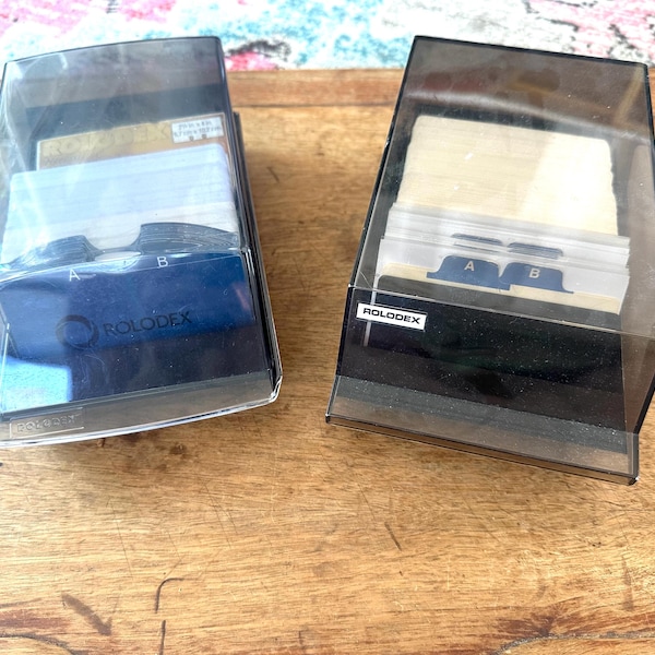 Large Rolodex - Etsy