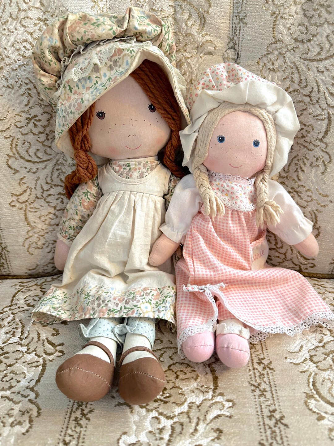 Vintage Knickerbocker Original Holly Hobbie Dolls With Some Faint ...