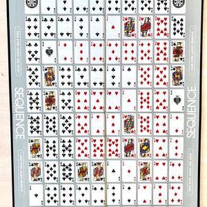 Sequence Game of Strategy 1995 Edition/ by Jax of Minnesota - Etsy