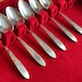 Antique Silver Plate Spoons / 1920s Community Plate Bird of Paradise ...