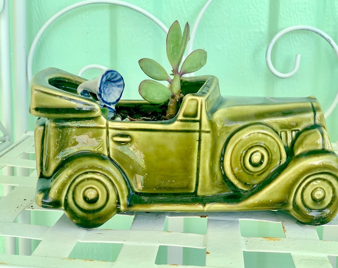 Car Planter, Vintage Mccoy Floraline 532 - Etsy
