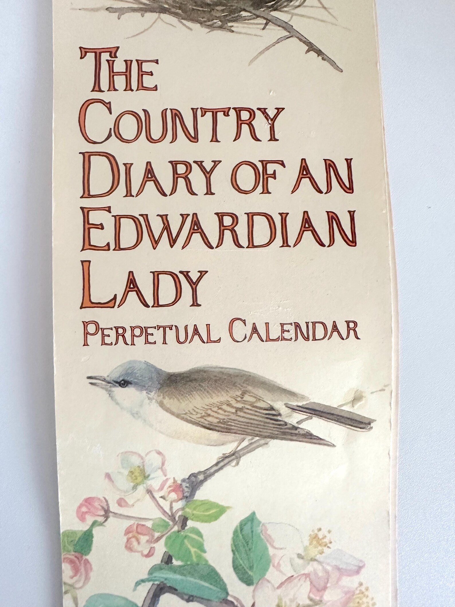 1977 Long, Tall, Undated Wall Calendar From "the Country Diary of an ...