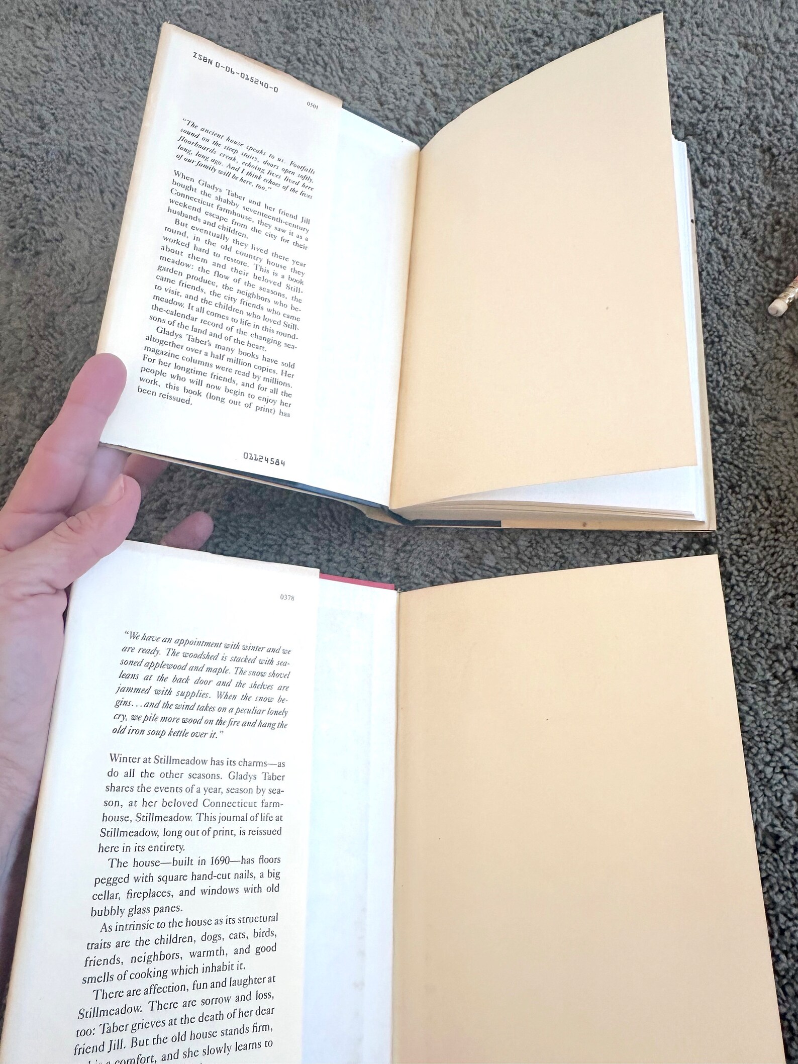 1984 Reprints of the Book of "stillmeadow" and "the Stillmeadow Road ...