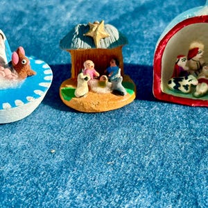 Three Super Teensy Weensy Nativity Sets / Mini Collection of Micro ...