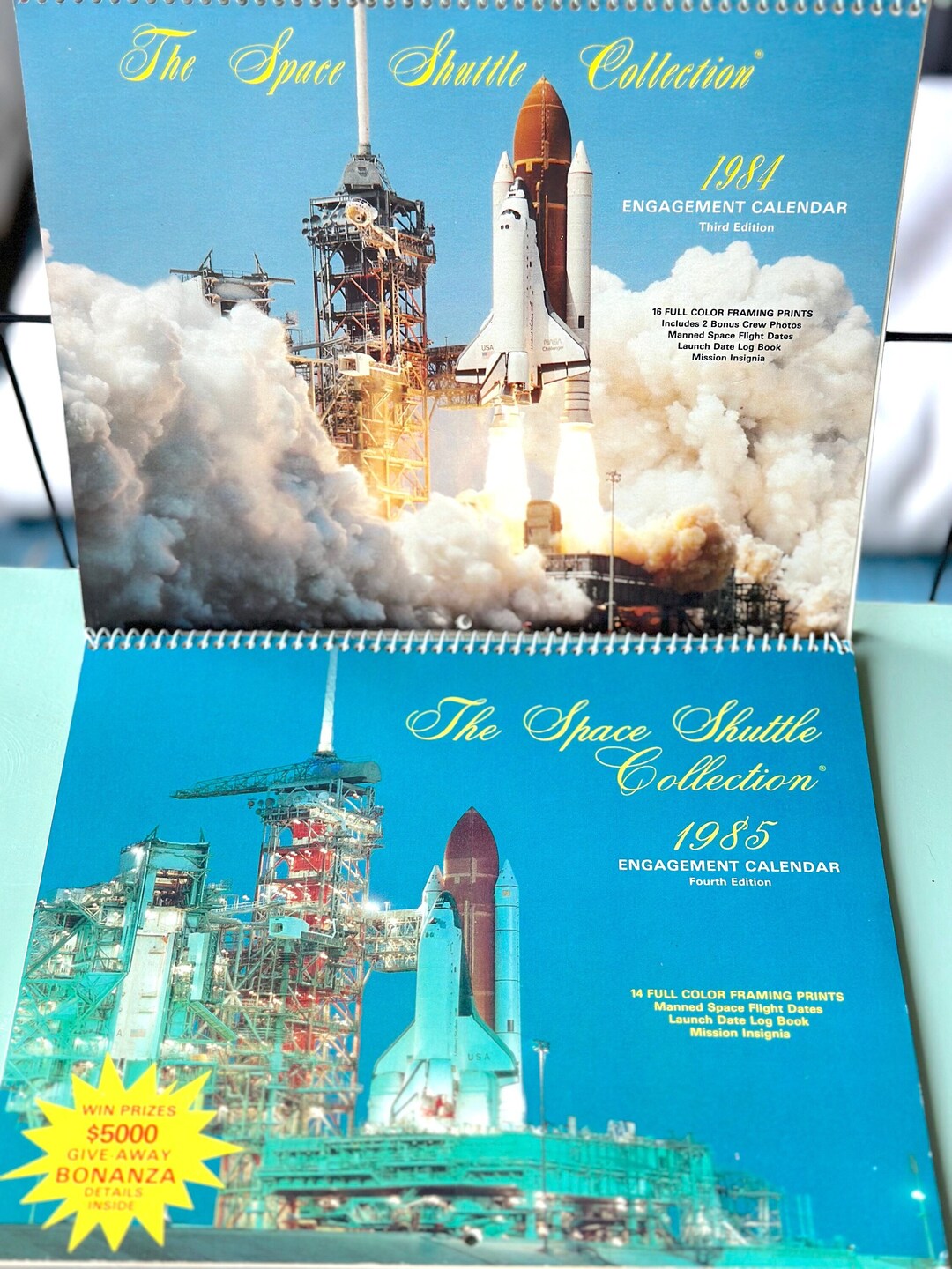 Vintage NASA Space Shuttle Collection Calendars Unused 1984 - Etsy
