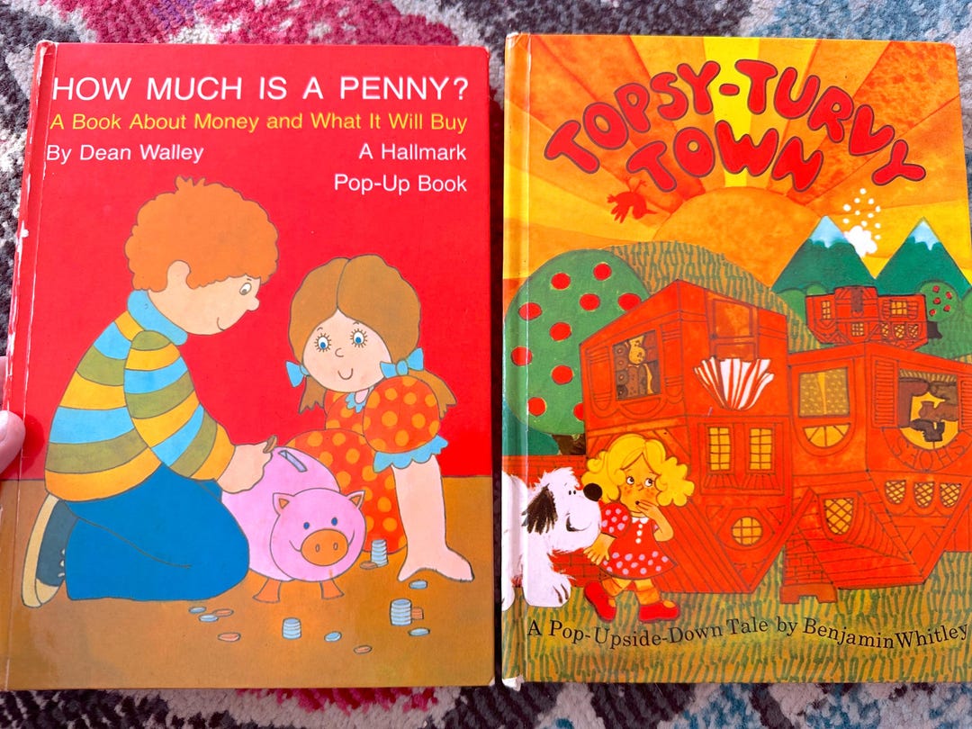 Two Vintage Hallmark Pop-up Books / Vintage Children's Books - Etsy