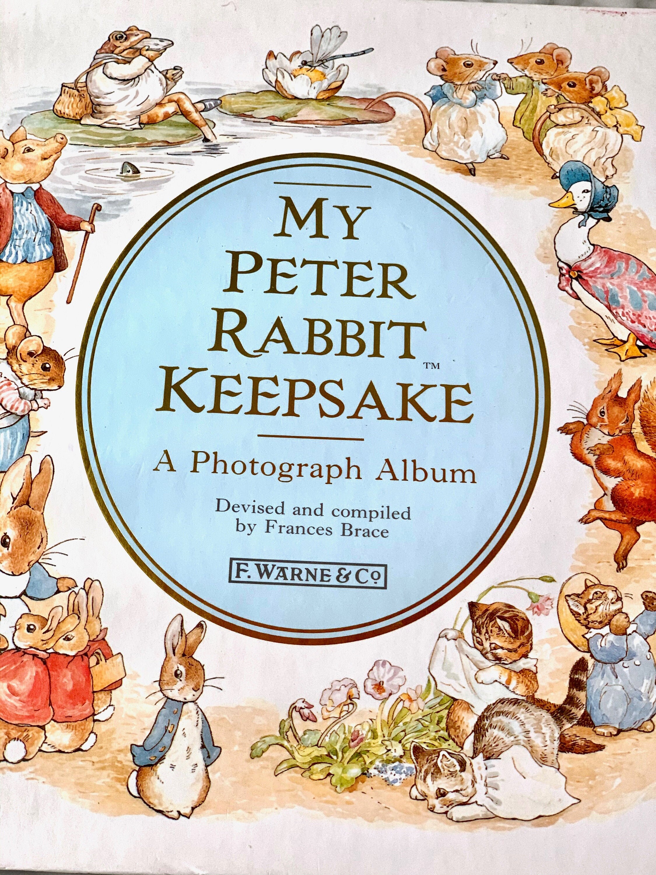 Vintage Peter Rabbit Keepsake Photograph Album Hardcover | Etsy