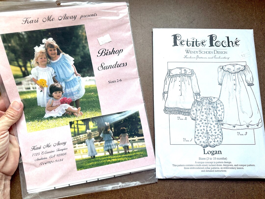 Heirloom Sewing Patterns for Baby and Little Girls: 3-18 Months Dress ...