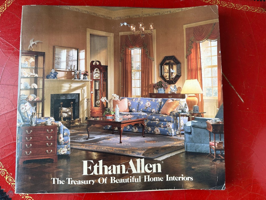Vintage Ethan Allen Catalog the Treasury of Beautiful Home Interiors Etsy