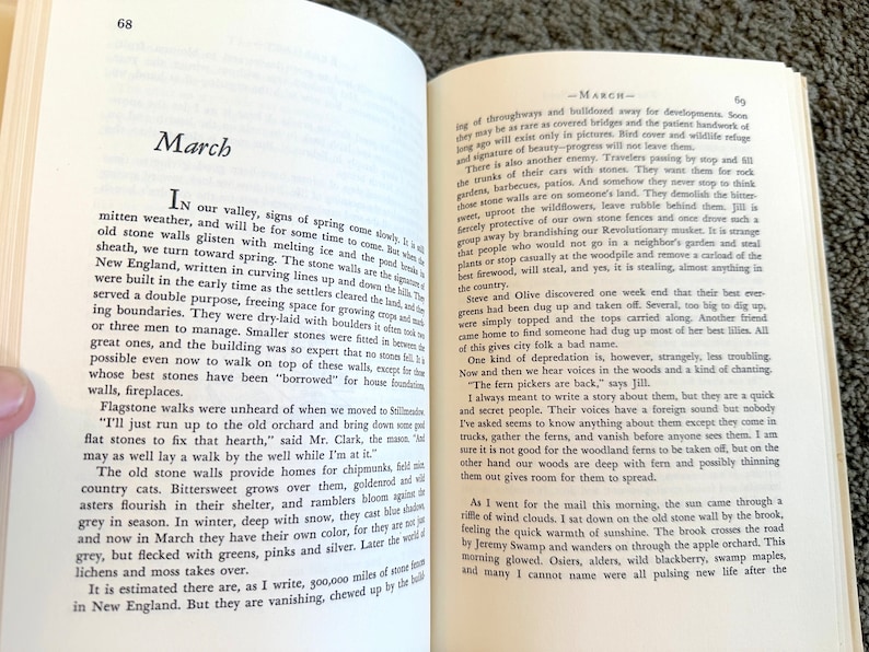 1984 Reprints of the Book of "stillmeadow" and "the Stillmeadow Road ...