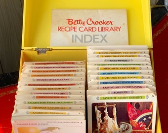 Library Card File Box - Etsy