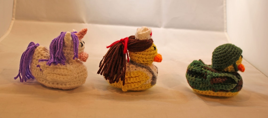 PATTERN: Cruising Ducks Crochet Toys - Flock 2 - Etsy