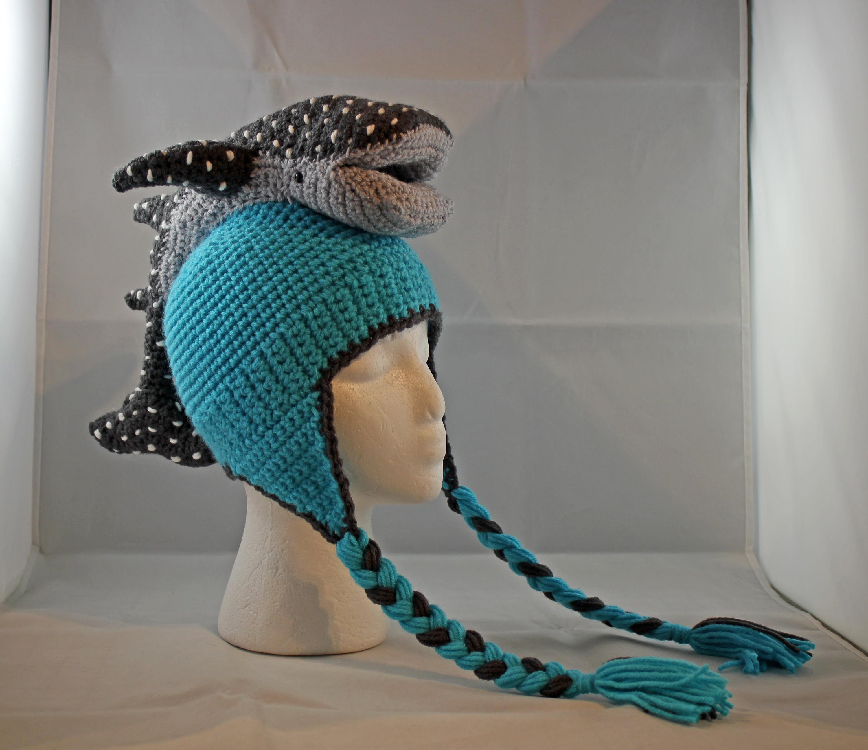 PATTERN: Wally Whale Shark Crochet Hat - Etsy