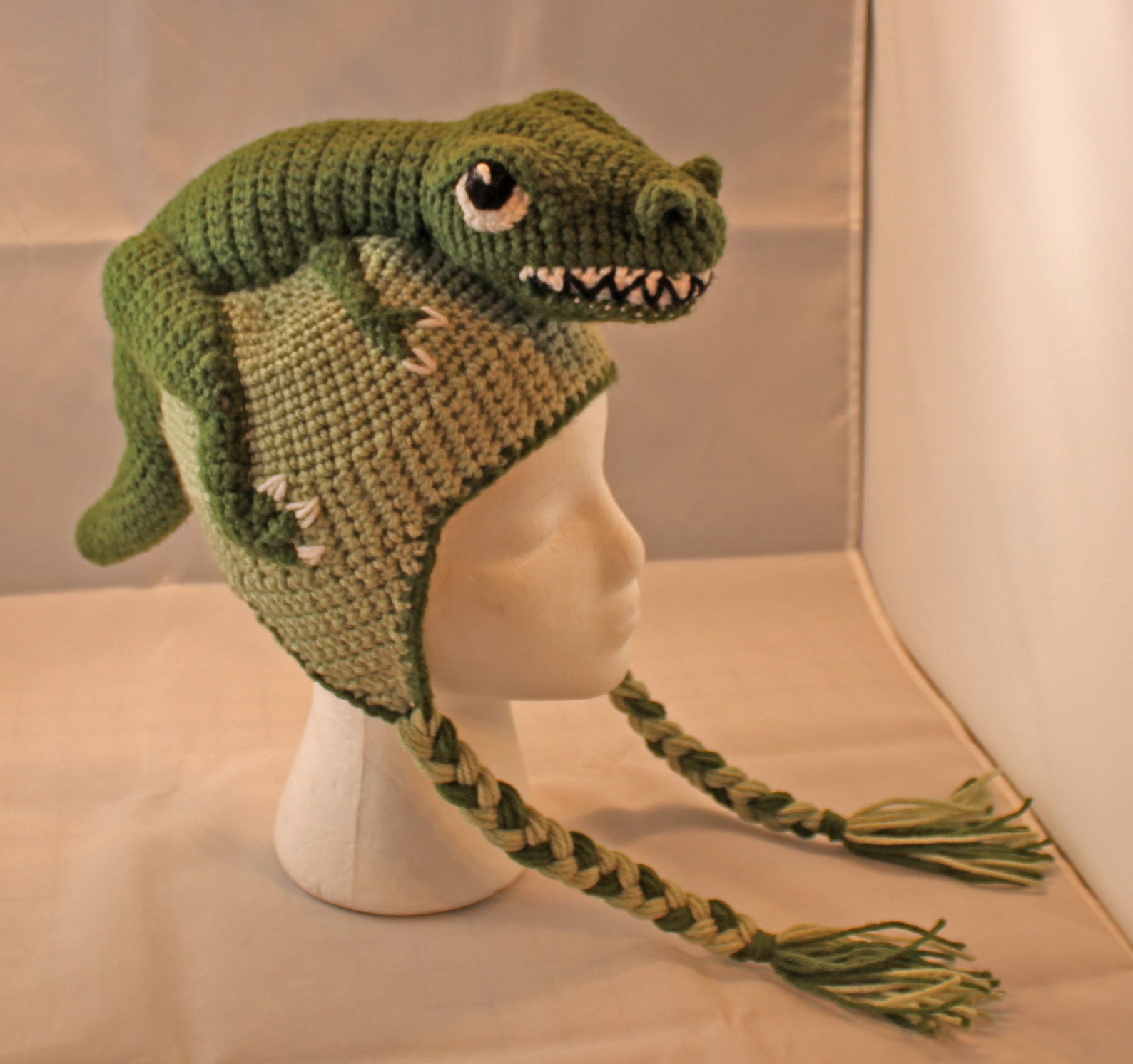 PATTERN: Tommy T-rex Crochet Hat Child Size - Etsy Canada