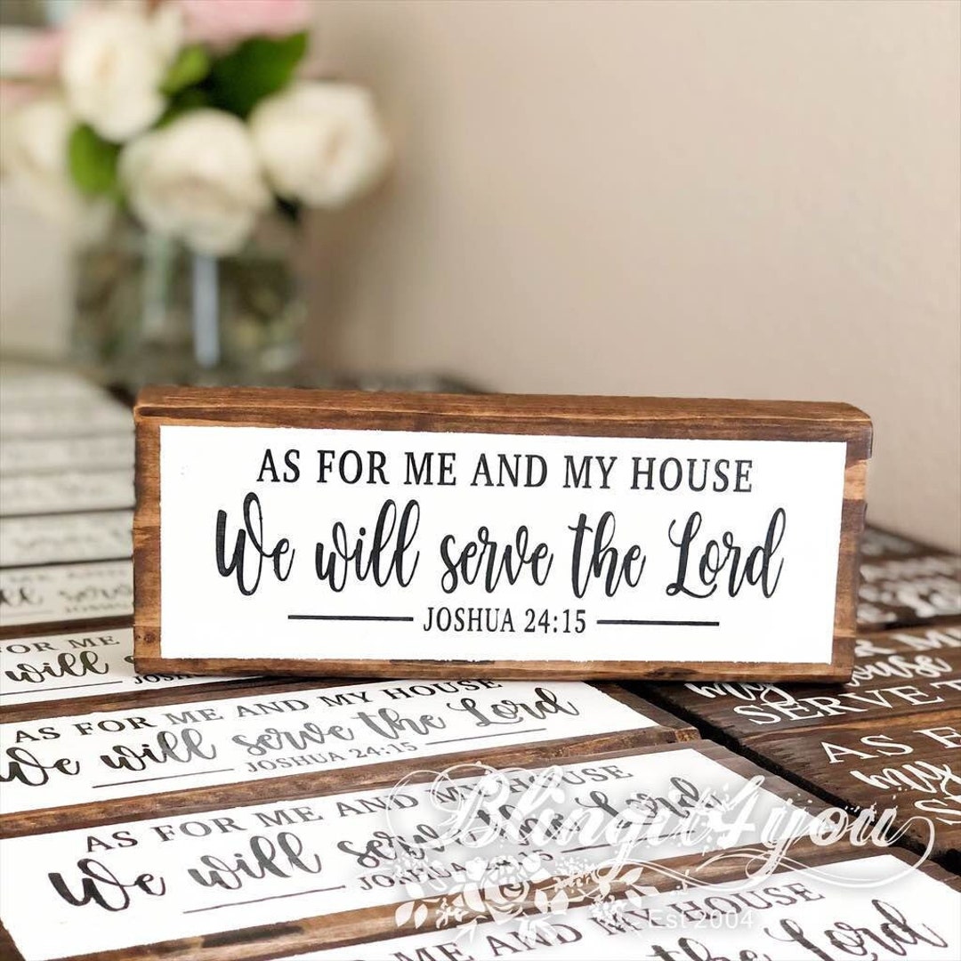Bible Verse Sign | Custom Quote Sign | Personalized Wood Boho Rustic ...