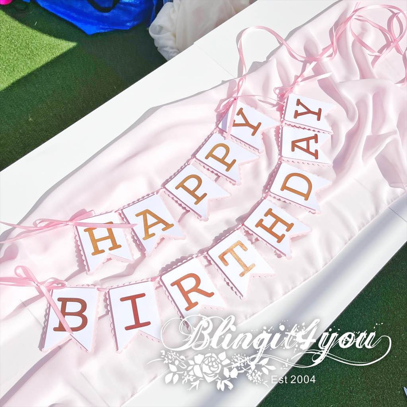 Happy Birthday Banner Personalized Happy Birthday Banner - Etsy