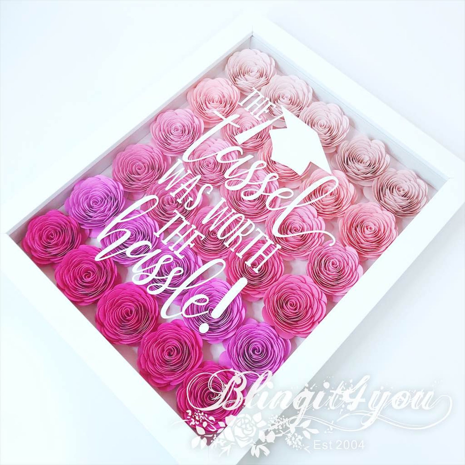 Graduation Gift Box / Flower Box for Girls College High | Etsy