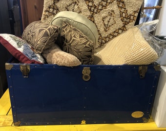 Large Steamer Trunk - Etsy