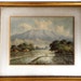 Basar Watercolor Java Indonesian Rice Terraces and Volcanic Mountain ...