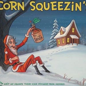 Lloyd Rognan Farmer Tractor Painting, 1960s Original Illustration Art ...