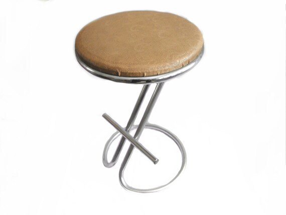 Gilbert Rohde Z Bar Stool With Footrest 1930s Depression Era | Etsy