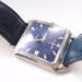 1964 Bulova Square Case Dress Watch Blue Dial Mid Century Modern Bulova ...