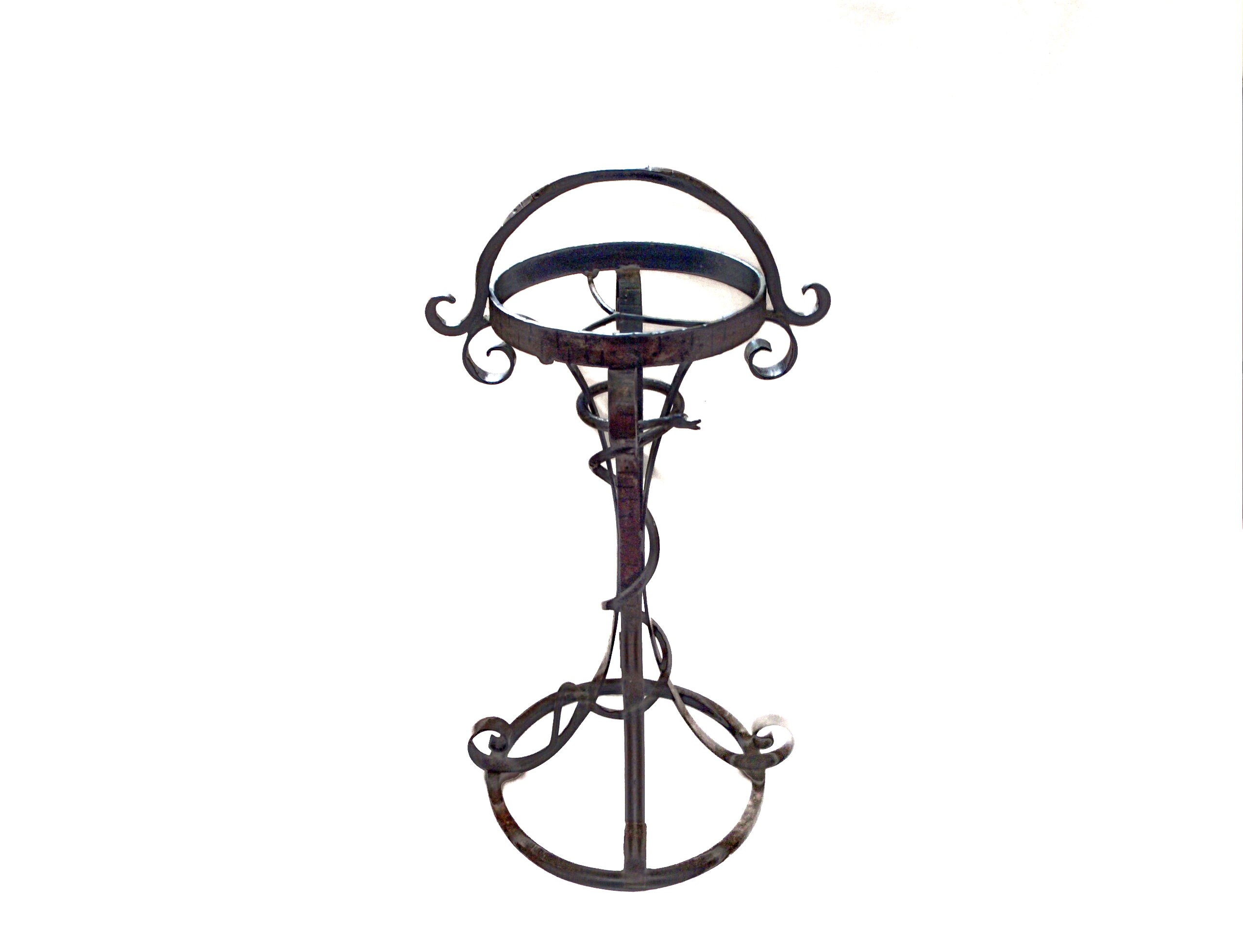 1920s Art Deco Iron Ashtray Ash Stand Smokers Standing 24 Inch - Etsy
