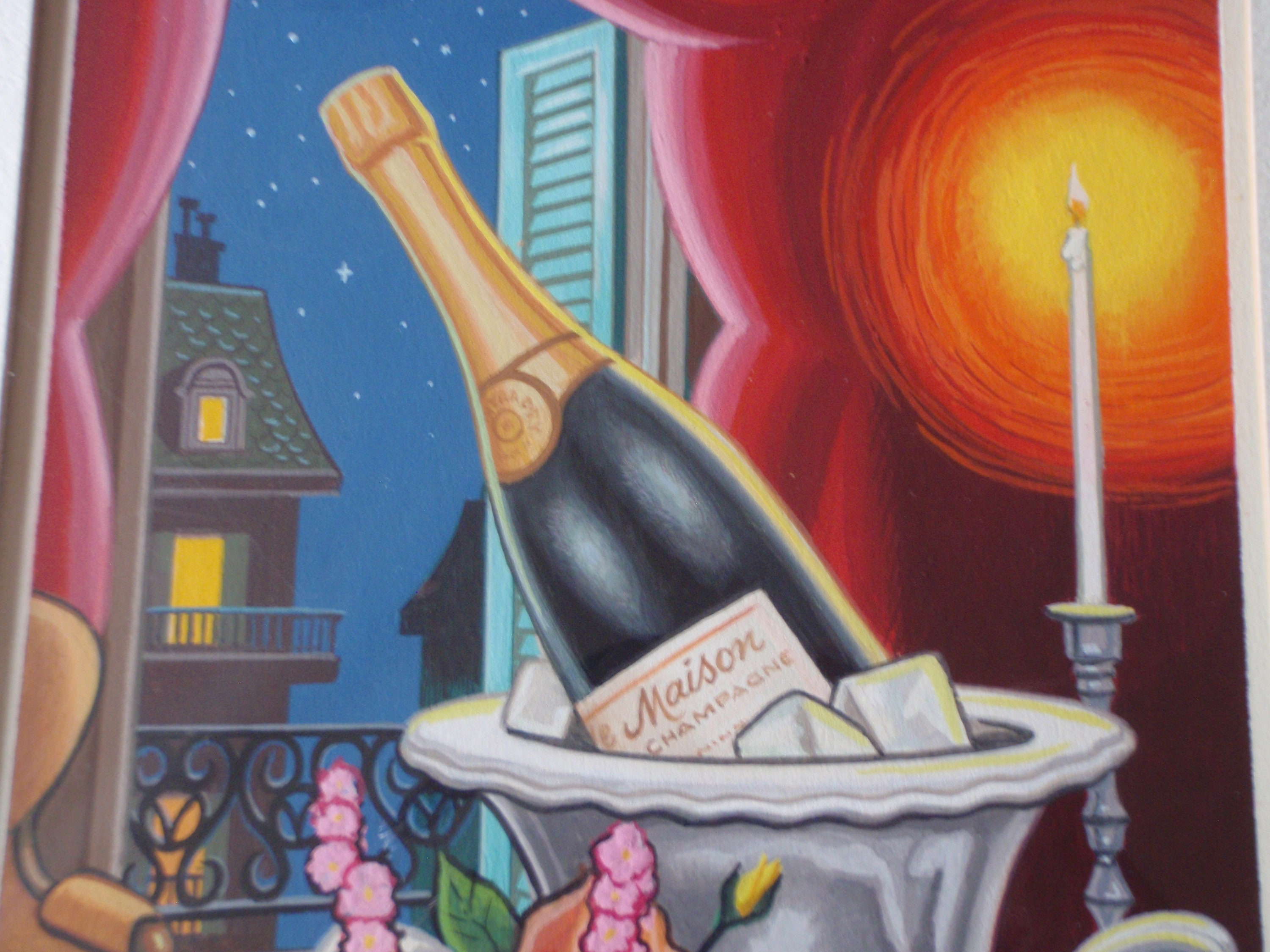 Lloyd Rognan Celebration Greeting Card Painting Mid Century - Etsy