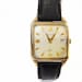 1964 Bulova Square Case Dress Watch Blue Dial Mid Century Modern Bulova ...