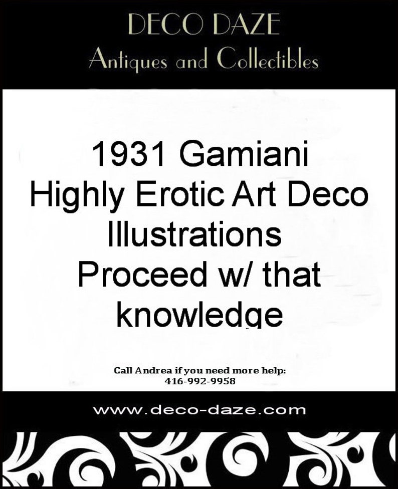 1931 Gamiani French Erotica First Ltd Ed Book Paul Avril Two Nights of ...
