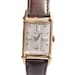 1964 Bulova Square Case Dress Watch Blue Dial Mid Century Modern Bulova ...