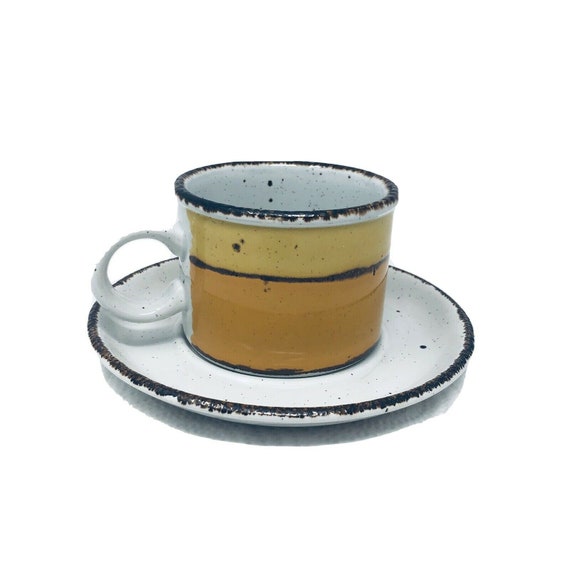 Stonehenge Midwinter Sun Cup and Saucer Mid Century - Etsy México