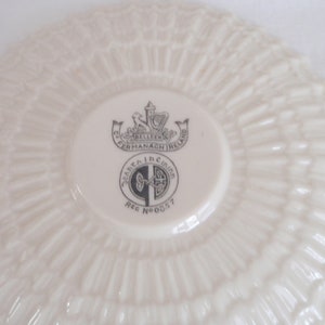 3 Belleek Limpet Dinner Plates 6 3/4 Inches Each - Etsy