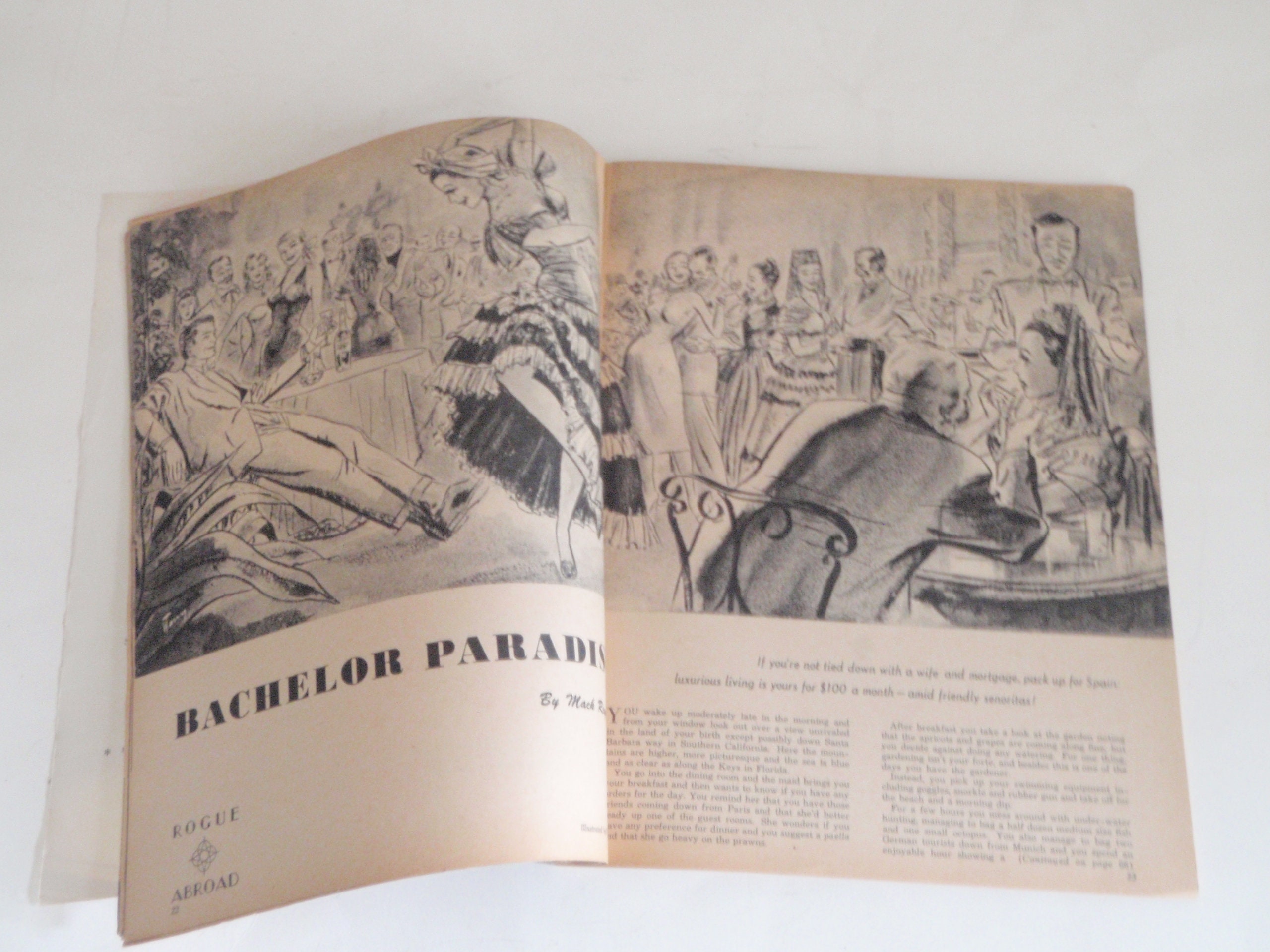 1955 Rogue Magazine Marilyn Monroe Photos 1st in Series Vol 1, Lloyd ...