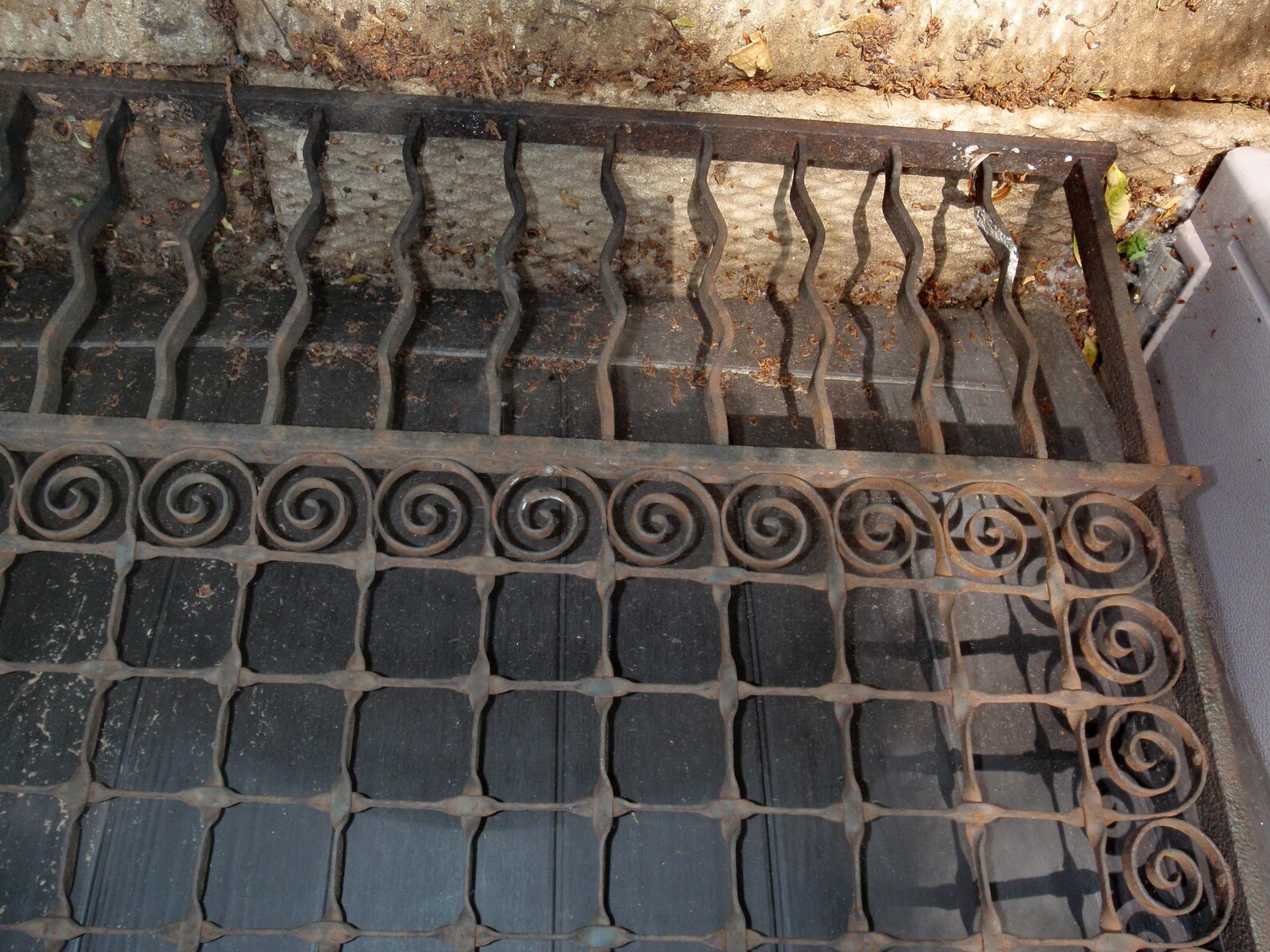 2 Art Nouveau Iron Gates 1800s Antique Decorative - Etsy