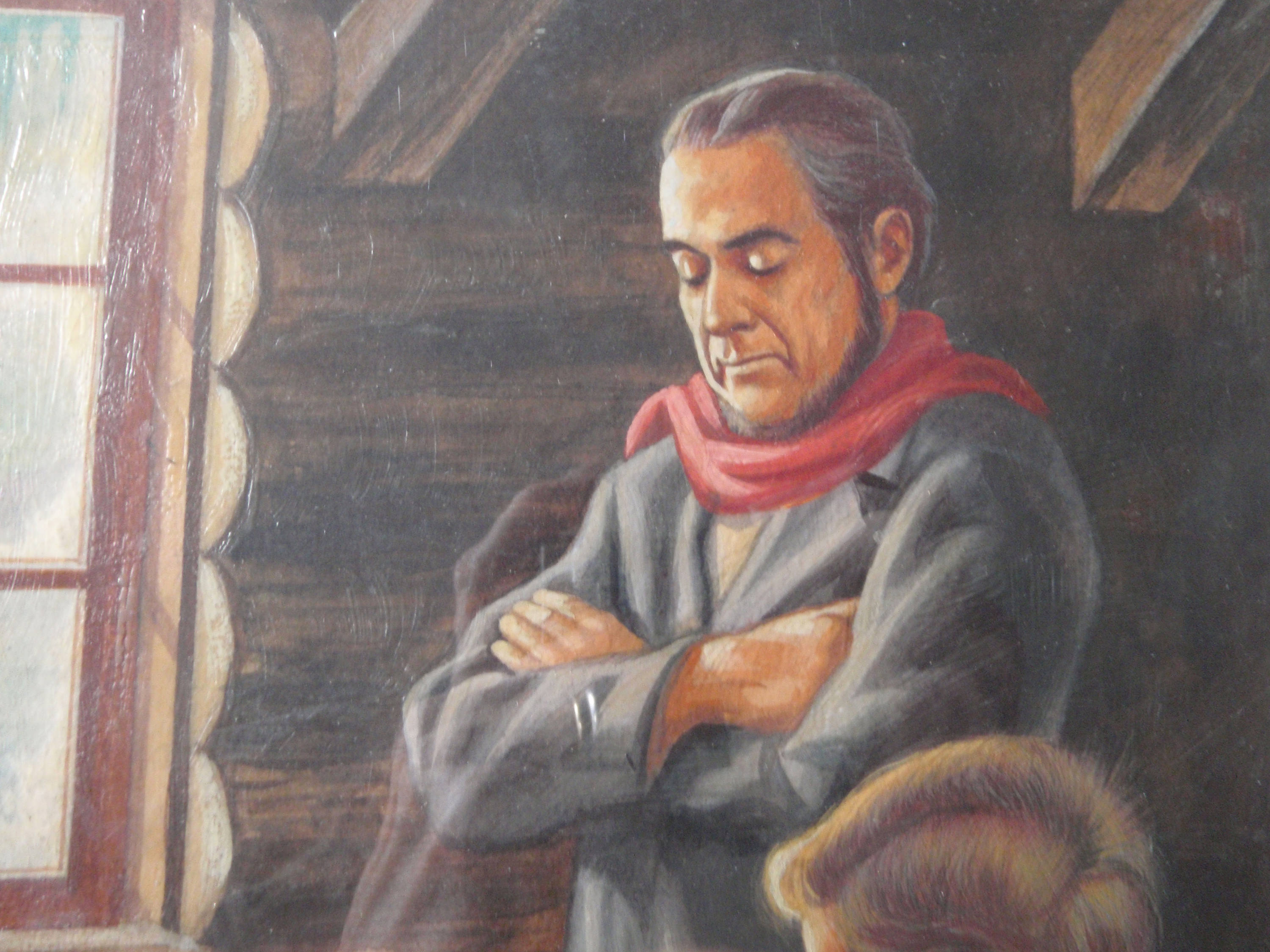Lloyd Rognan Christian Family Praying Oil Painting Pioneer - Etsy Canada