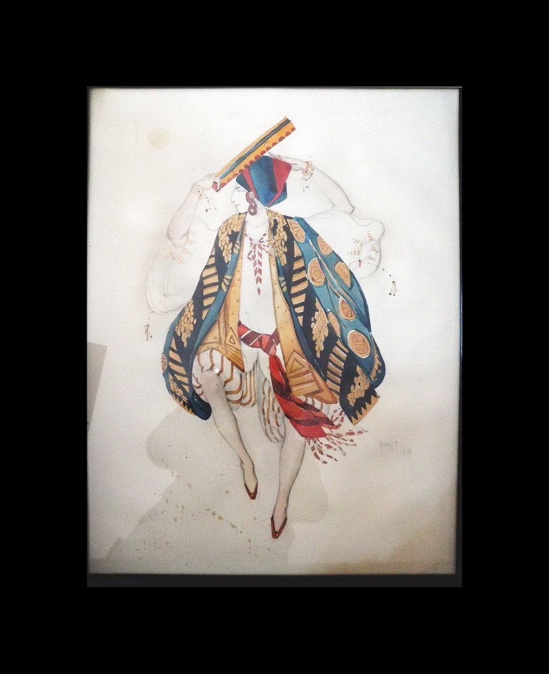 Leon Bakst Watercolor