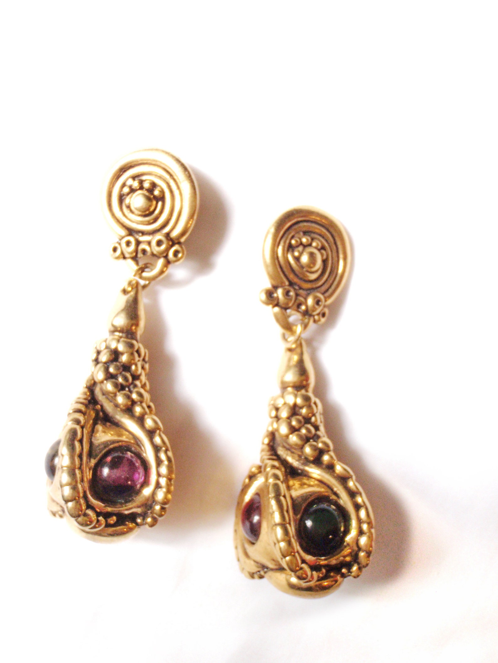 Bond Boyd Sterling Earrings - 1950s Boyd Silver Flower Earrings - Great ...